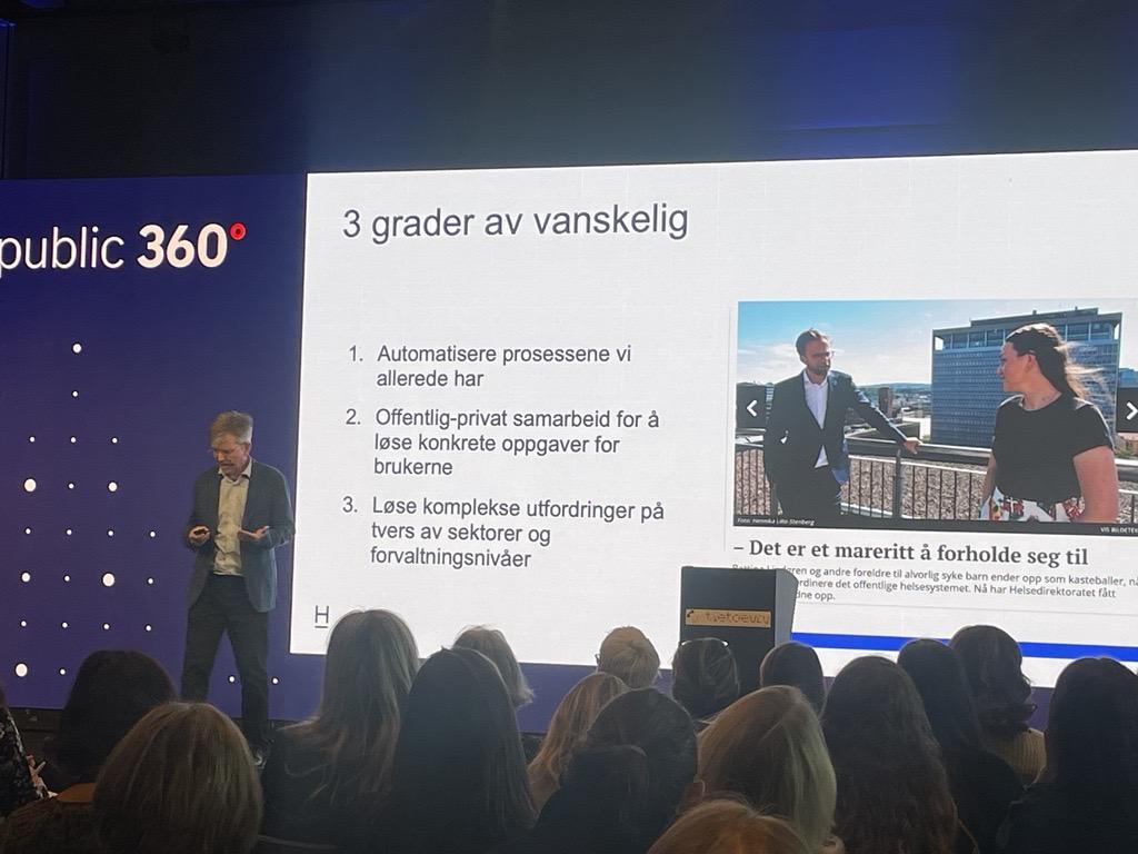 Vi er på Public 360° Brukerforum 2023 | Samarbeidsportalen
